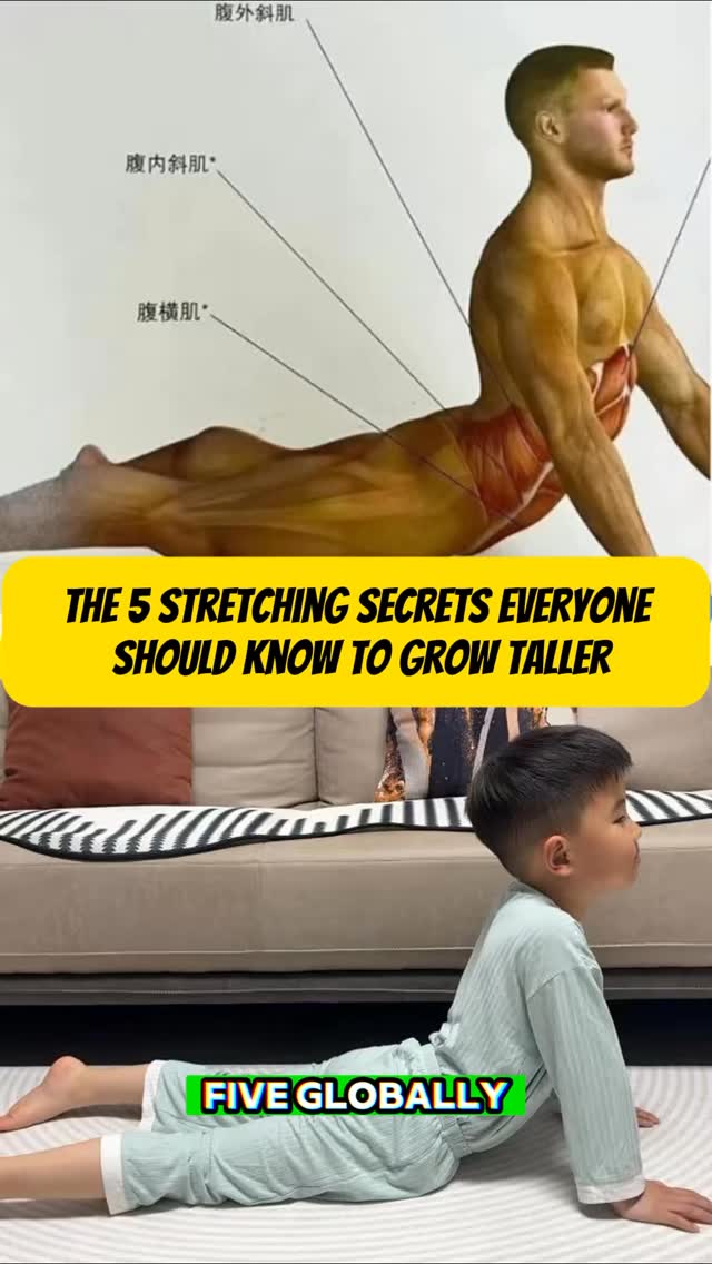 Want To Grow Taller Naturally 🌟 Try These 5 World Recognized Stretches