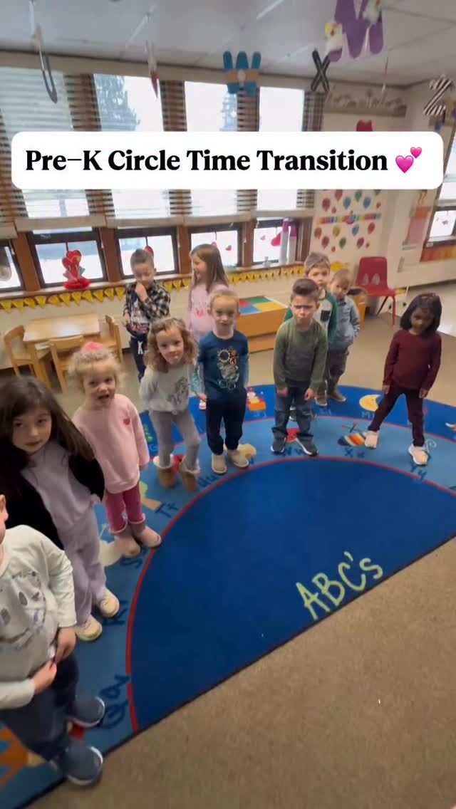 From circle time energy → learning mode. A quick transition chant that ...