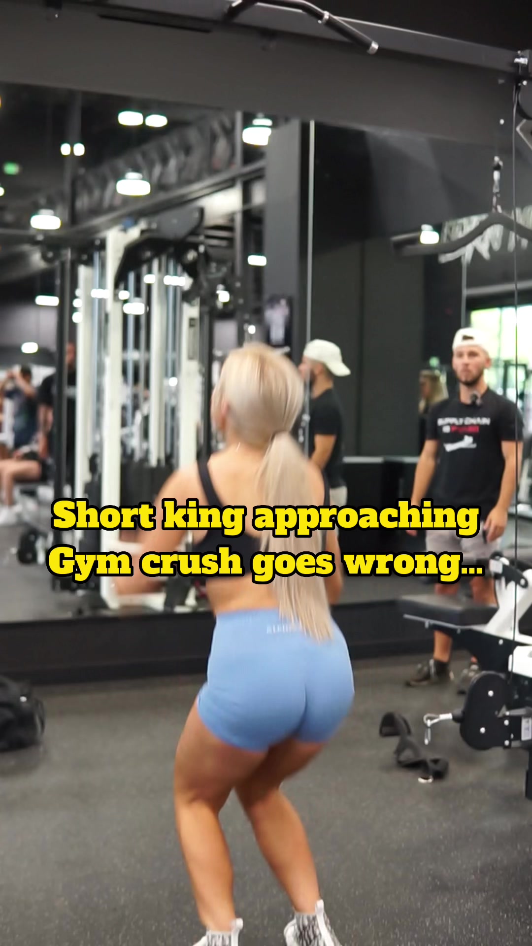 The Proper Way To Approach Your Gym Crush In The Gym… Gymhumor