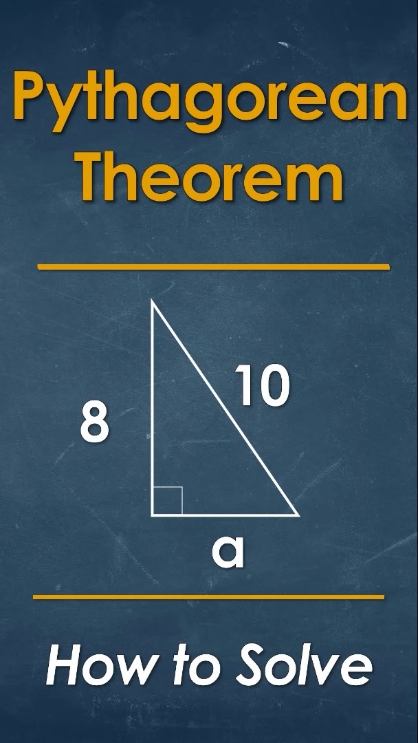 Instead of guessing, use the Pythagorean Theorem! Watch how we solve ...