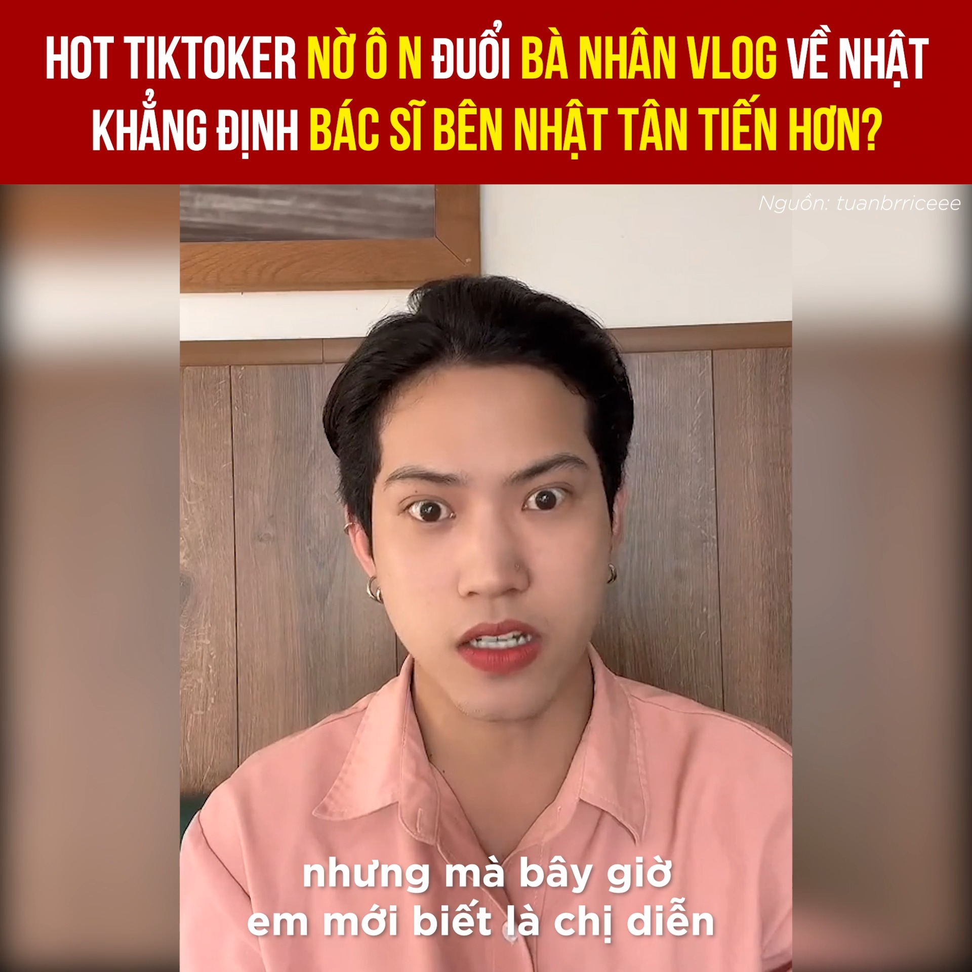 Hot Tiktoker Nờ Ô N đuổi Bà Nhân Vlog Về Nhật Khẳng định Bác Sĩ Bên 1753