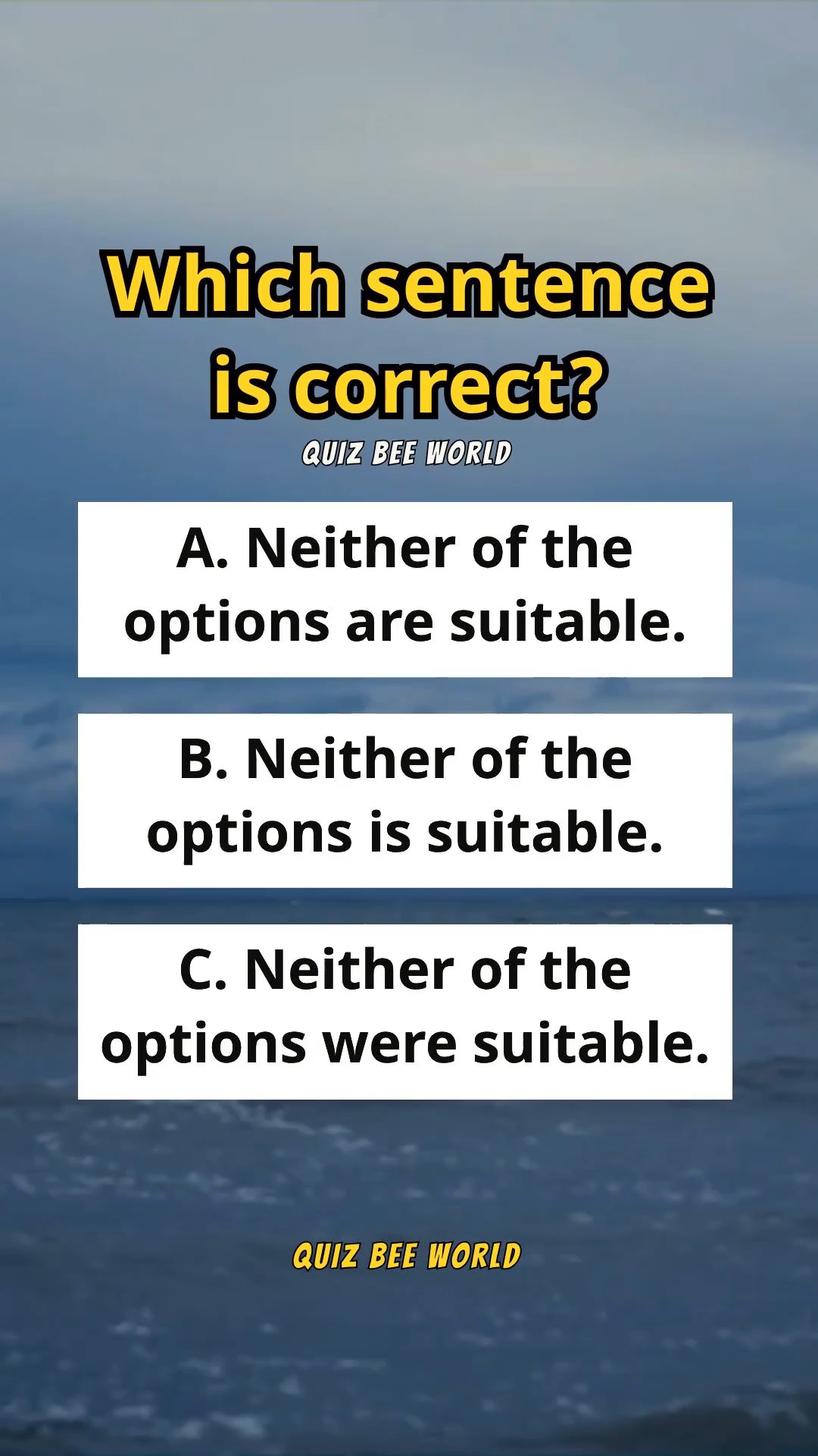 Which sentence is correct 97 #English #englishgrammar #englishlesson # ...