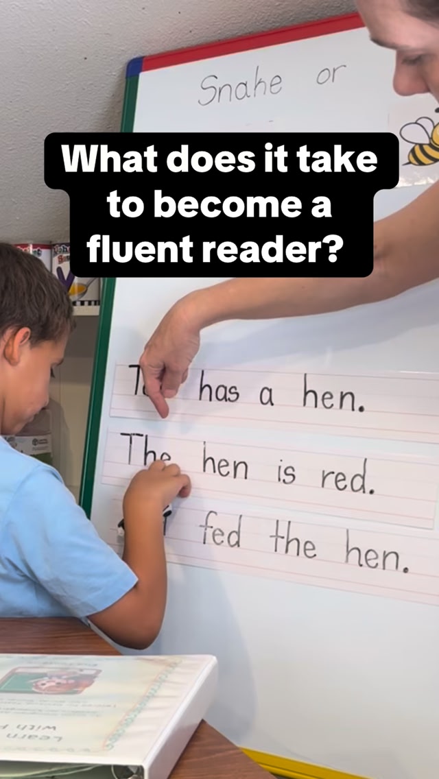 Real reading fluency is built on phonics. Not skipping steps. Not ...