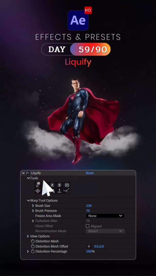 Day 59/90 – Liquify Effect 🦋 Today is Day 59 of our 90 Days After ...
