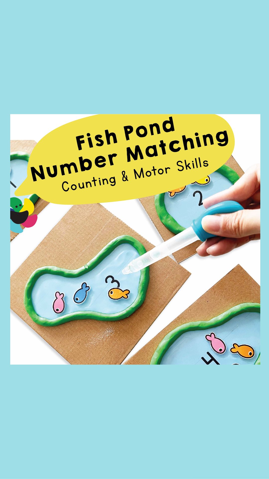 🔗Link in Bio🌟 Elevate learning with our “Fish Pond Number Matching ...