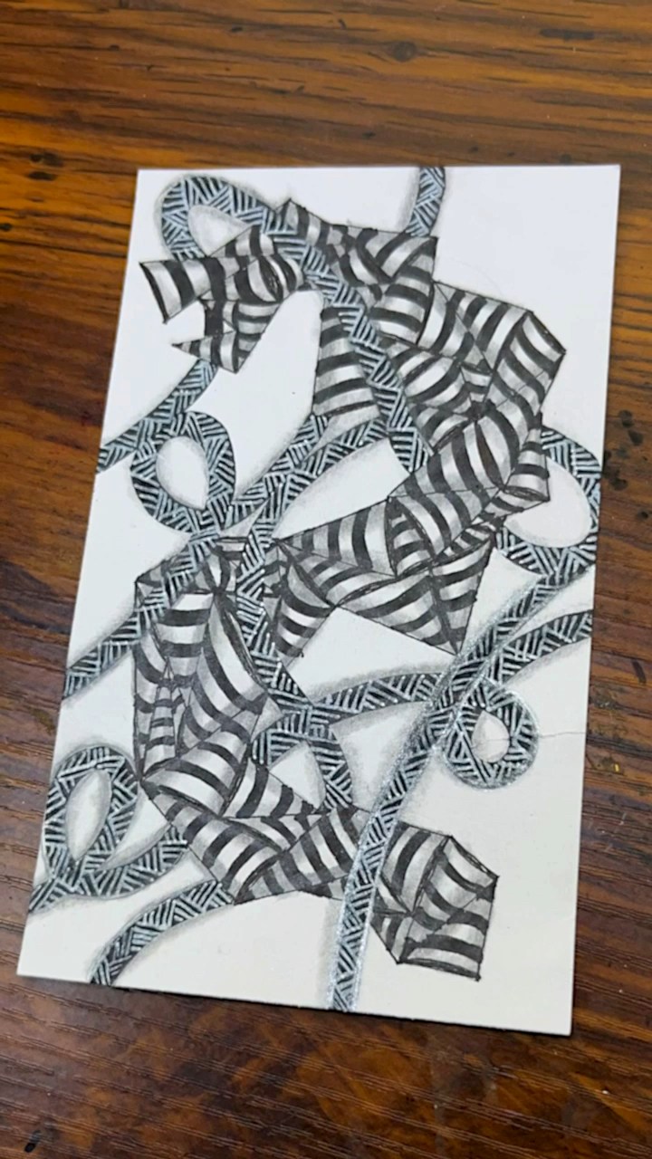 Amazing And Creative Zentangle Pattern | Drawing Tutorial For Beginners ...