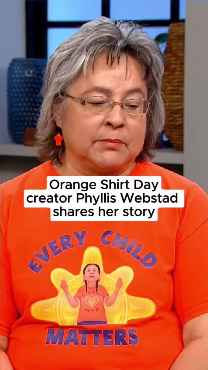 This is the origin story behind Orange Shirt Day 🧡 Please share, and ...