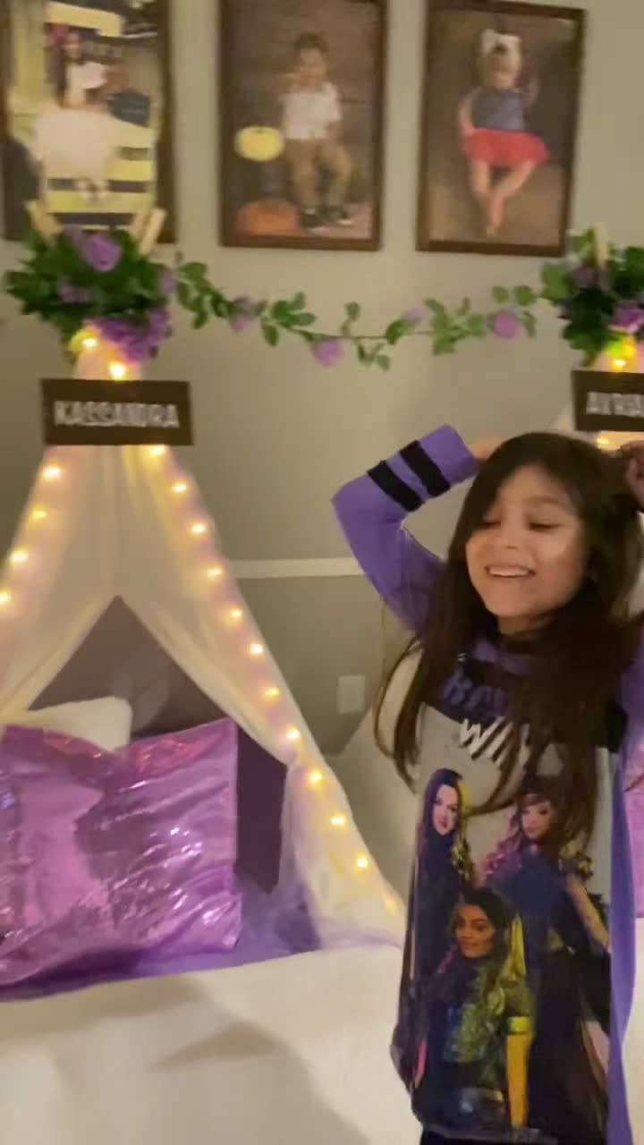When You See Your Magical Sleepover For The First Time😍😍😍 These