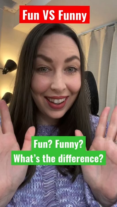 What's the difference between fun and funny? #English #FunOrFunny # ...
