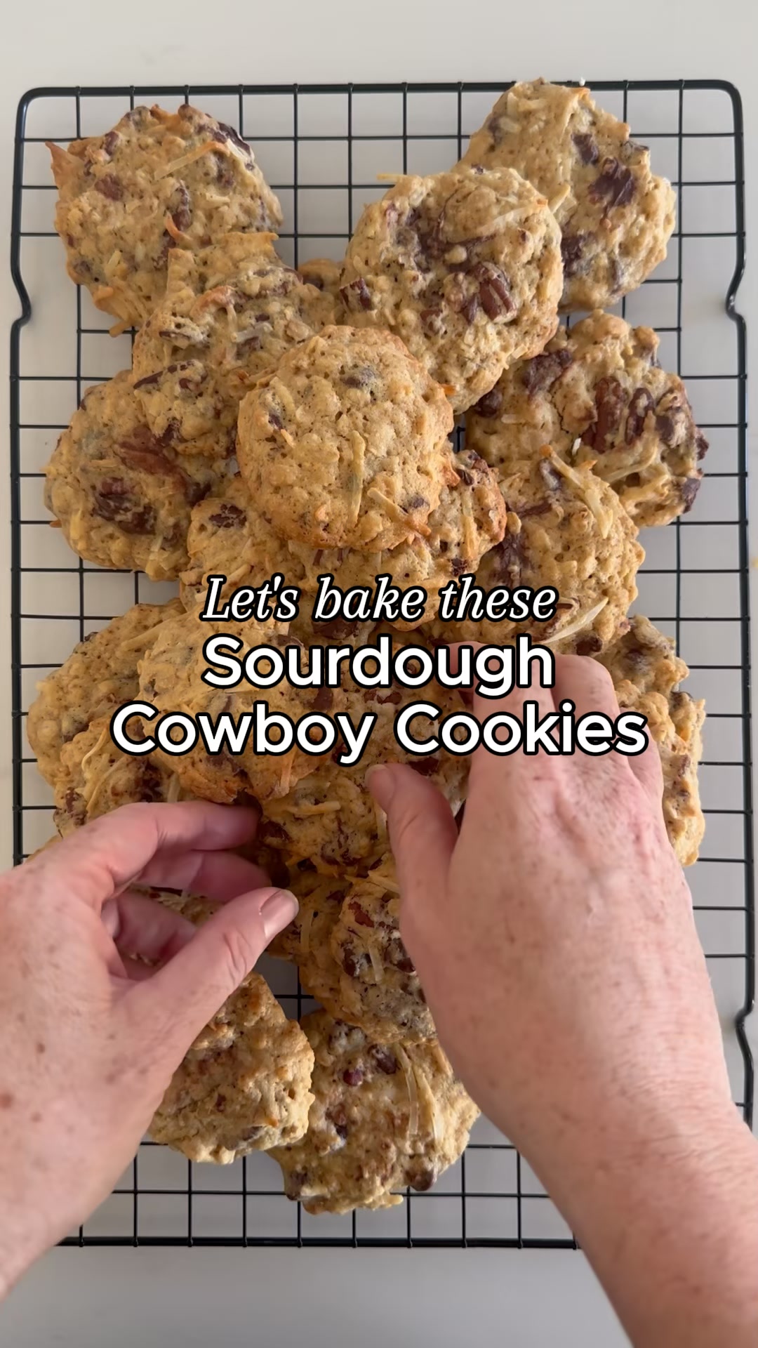My boys devour these Sourdough Discard Cowboy Cookies! I'm always ...