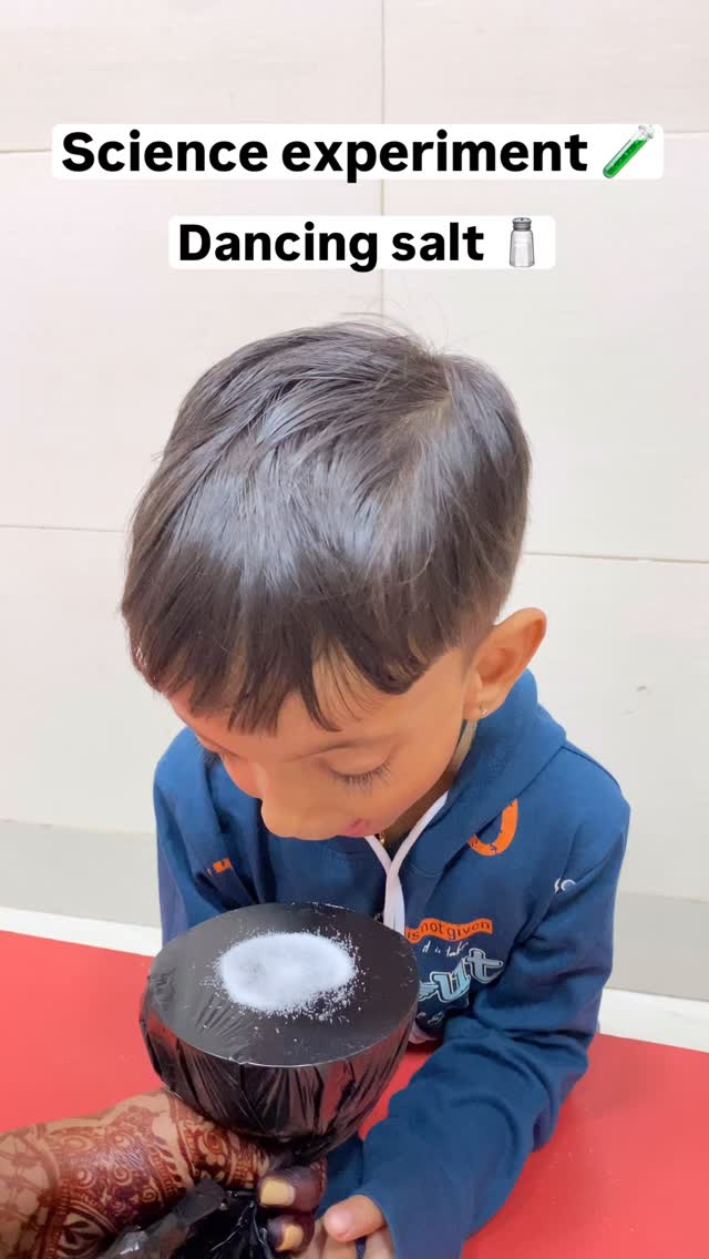 Dancing Salt Experiment for Kids! A super fun sound vibration activity ...