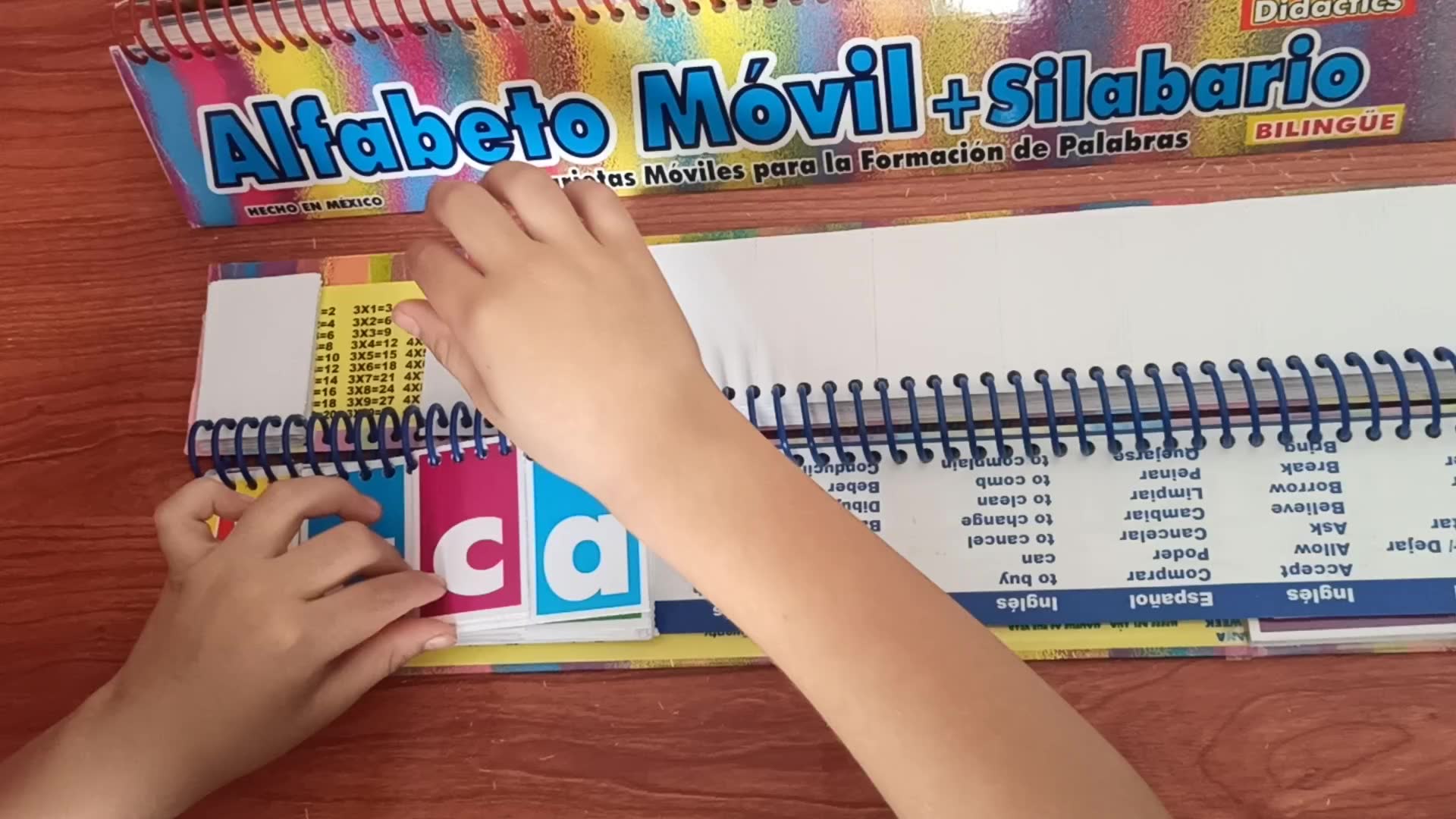 ‼️ ️ ️En tienda⬅️⬅️‼️ Silabario y Abecedario móvil 2 en 1 Excelentes ...