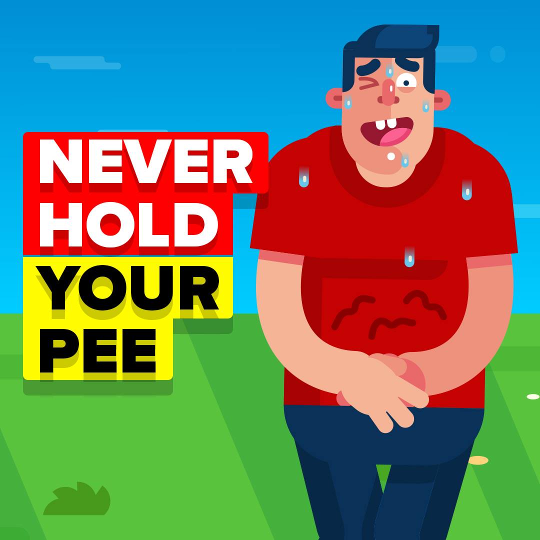 The Infographics Show Why You Should Never Hold Your Pee