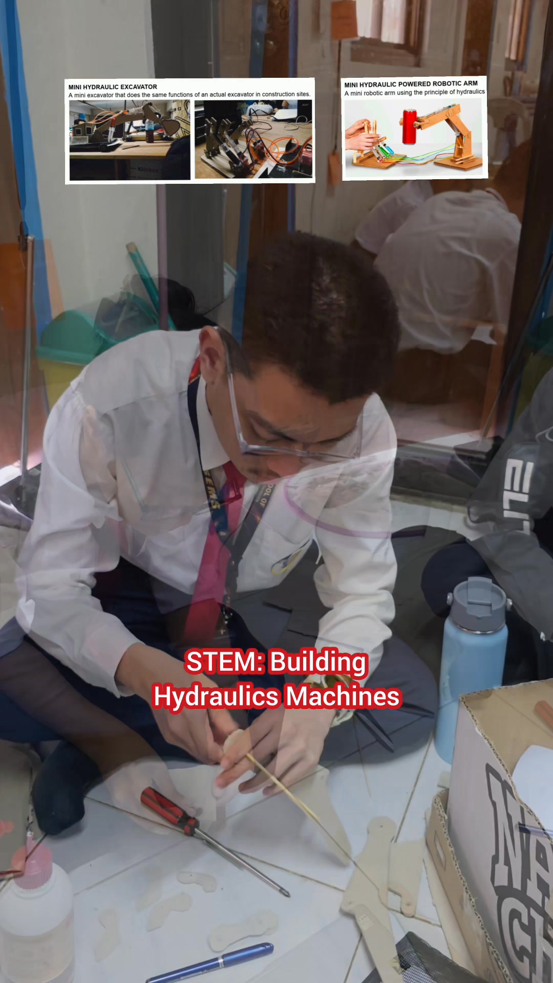 STEM: Building Hydraulics Machines #STEM #stemeducation | American ...