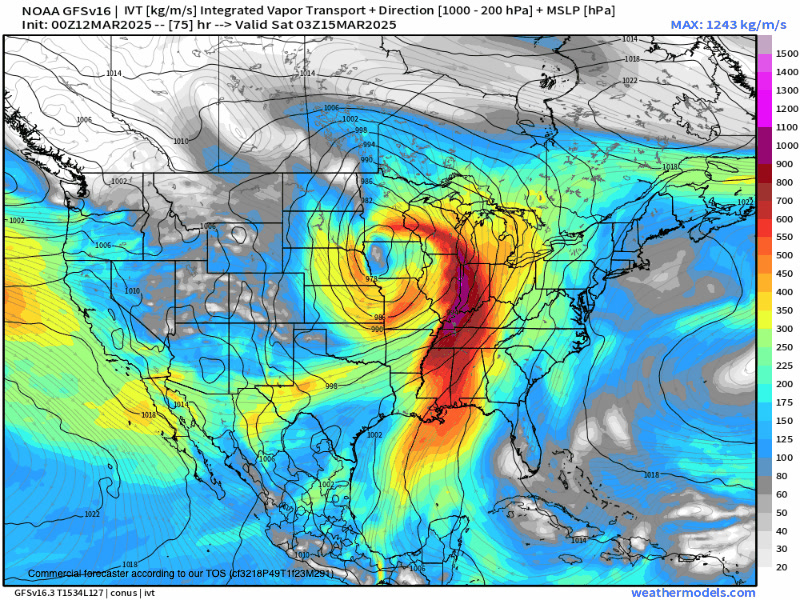 Here's an animated forecast of the total predicted moisture content of ...