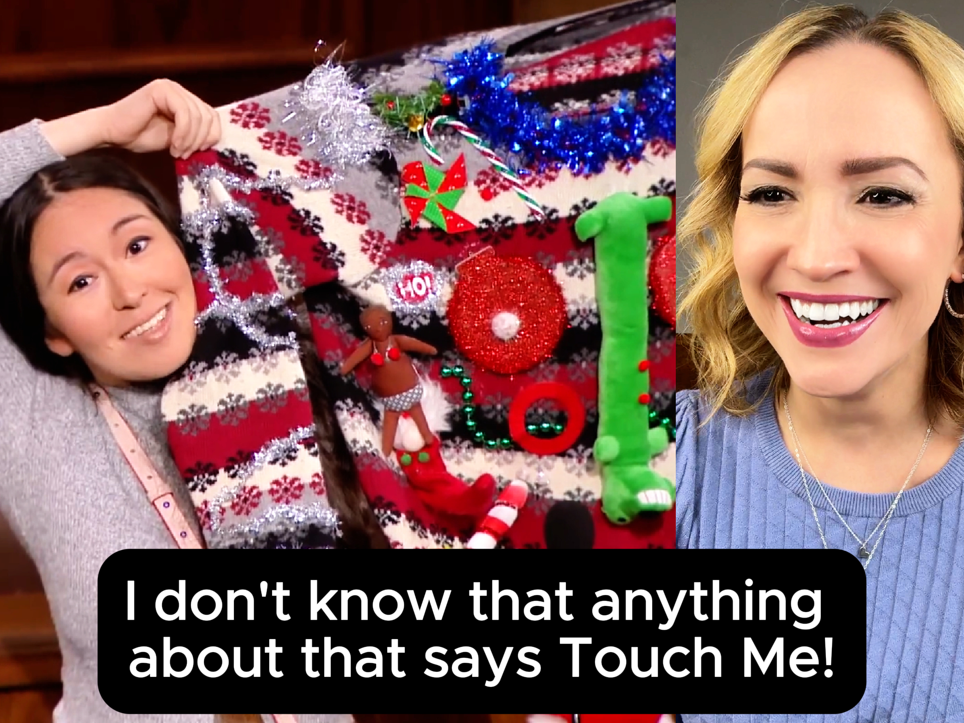 Designer makes an Ugly Christmas Sweater for a COMPETITION. After ...