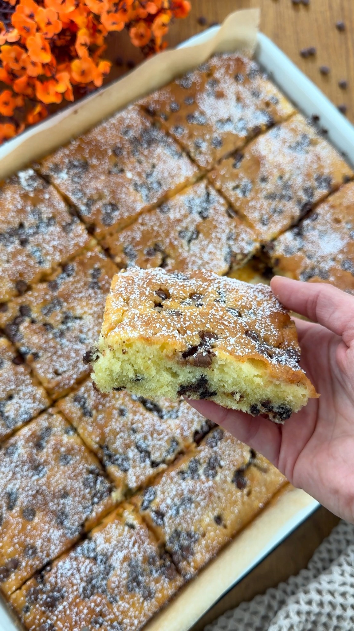 Wunderbar Saftiger Rhrteig Fr Blechkuchen Bild