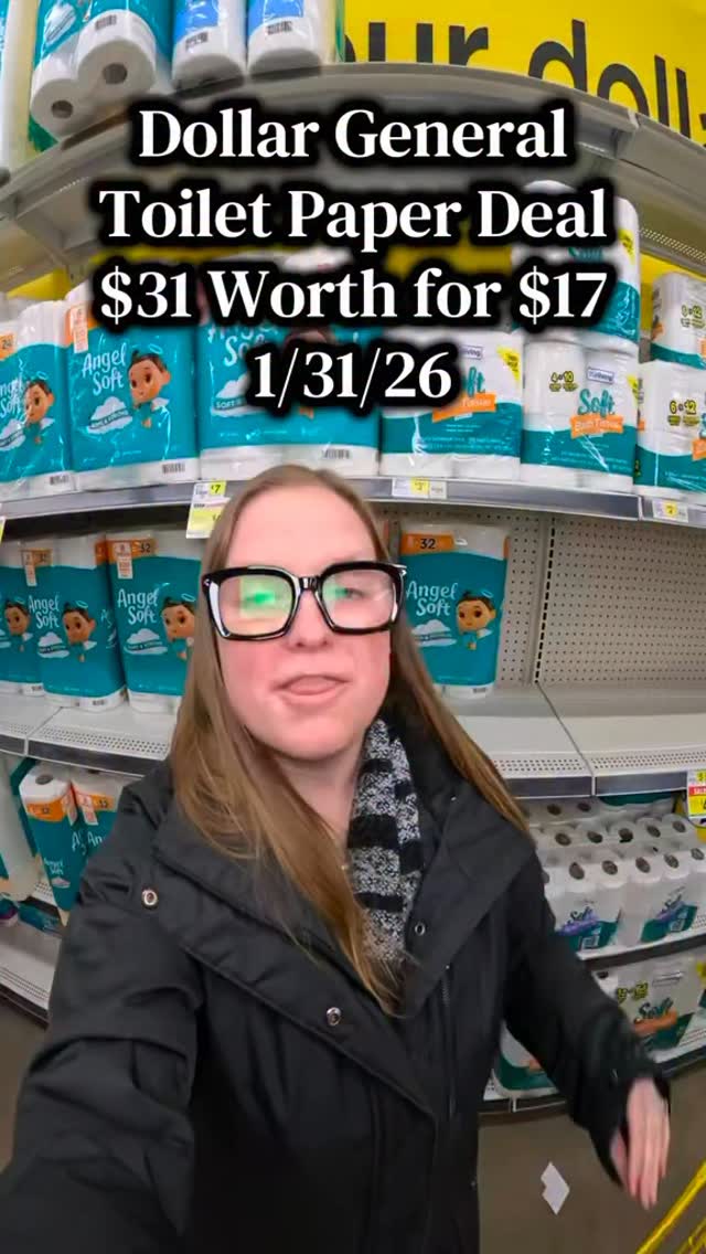 Dollar General Toliet Paper Deal 1/31/26! #dollargeneral # ...