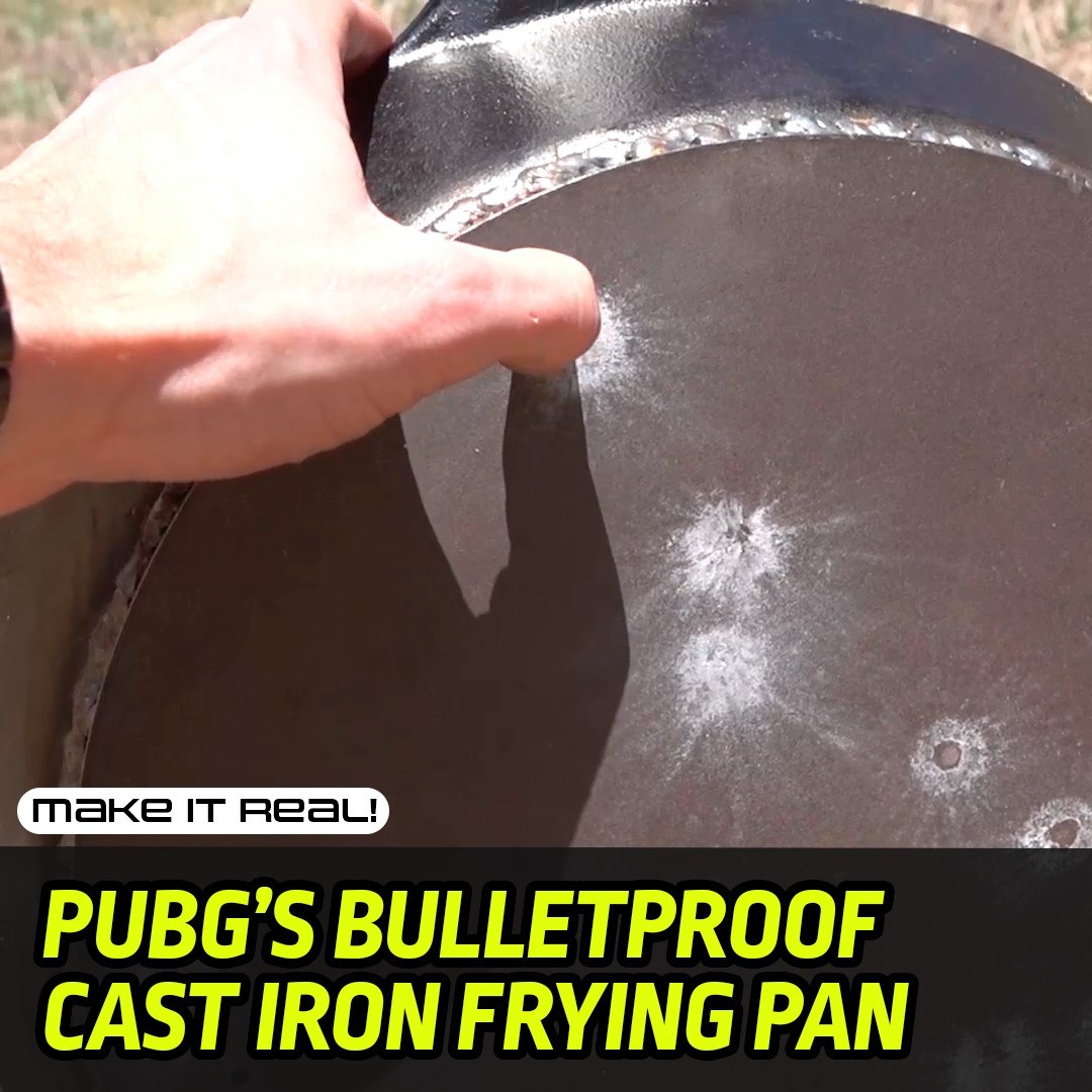 Bulletproof Frying Pan The Hacksmith Facebook