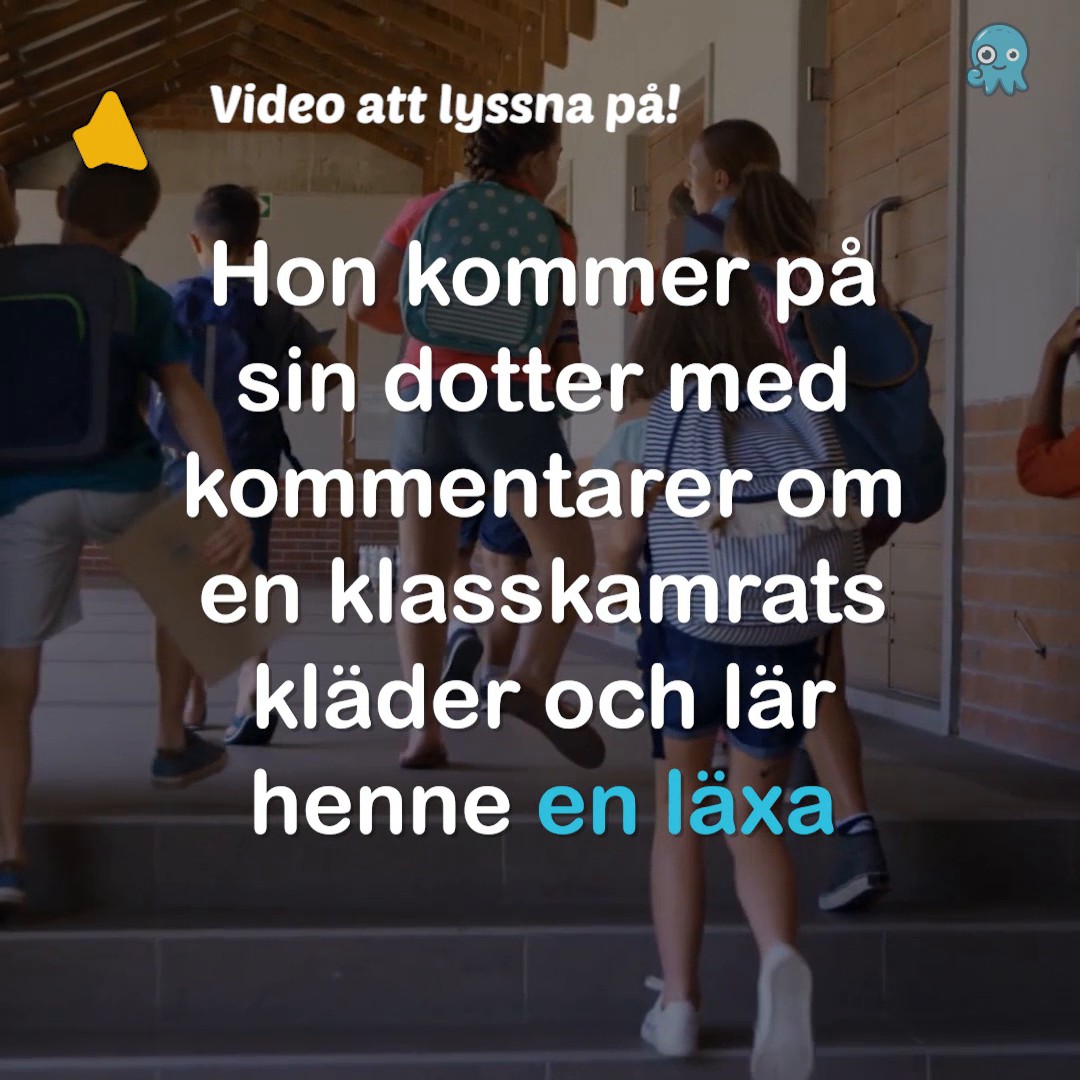 Mamma Ger Sin Dotter En Värdefull Läxa Hennes Lilla Flicka är Inte