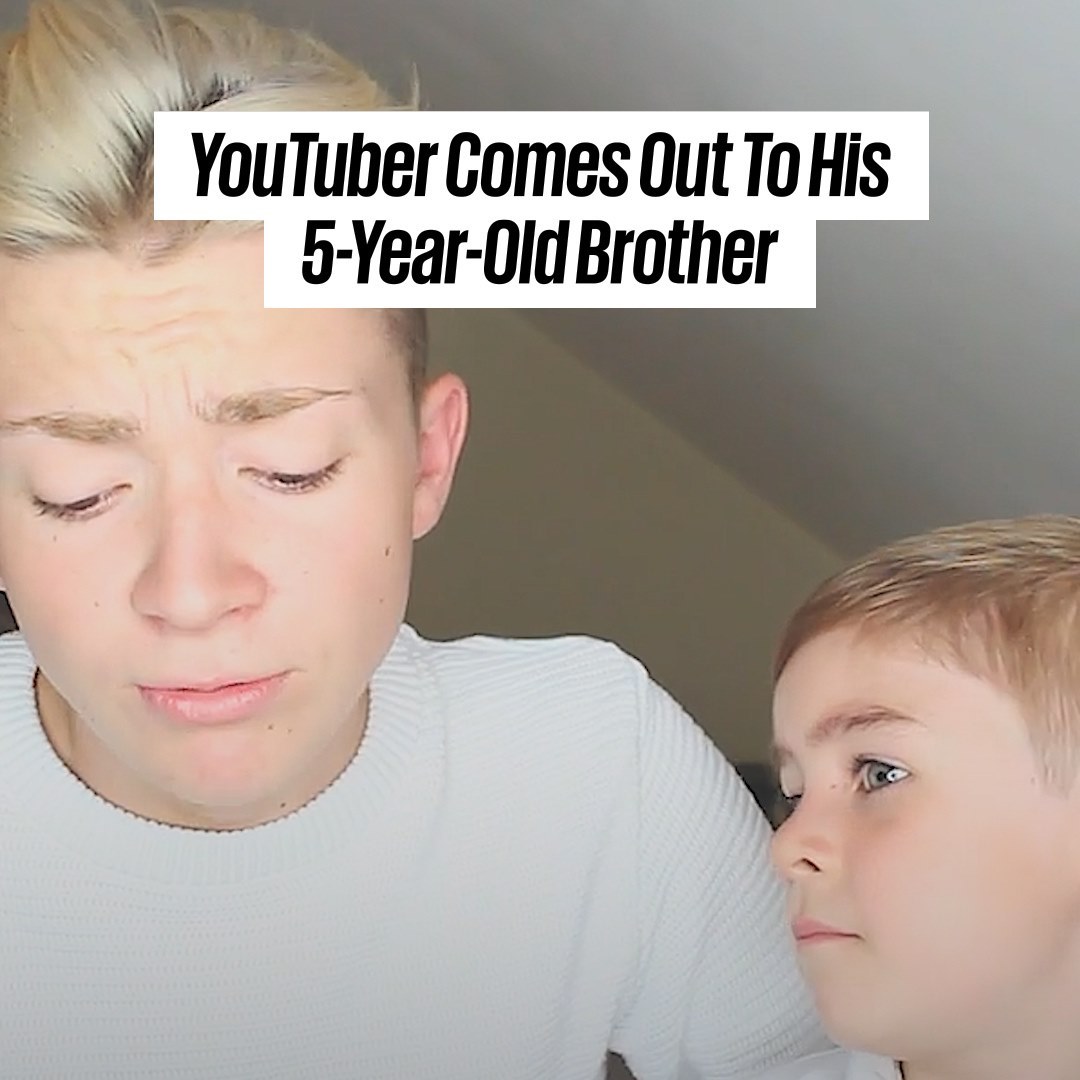 This Guy Came Out As Gay To His Five Year Old Brother When Oliver 9878
