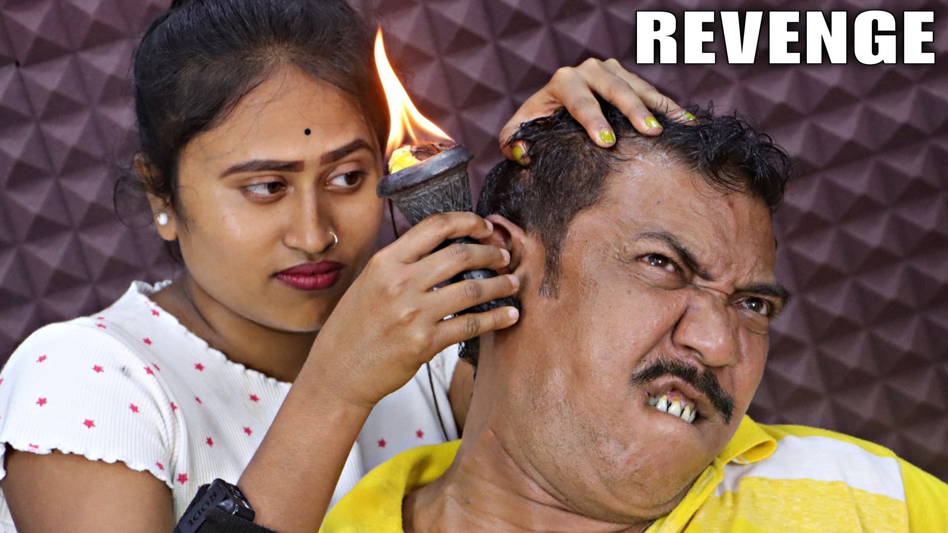 Hot Oil Head Massage By Barber Girl Pakhi Head Massage And Neck Cracking Revenge On Asim