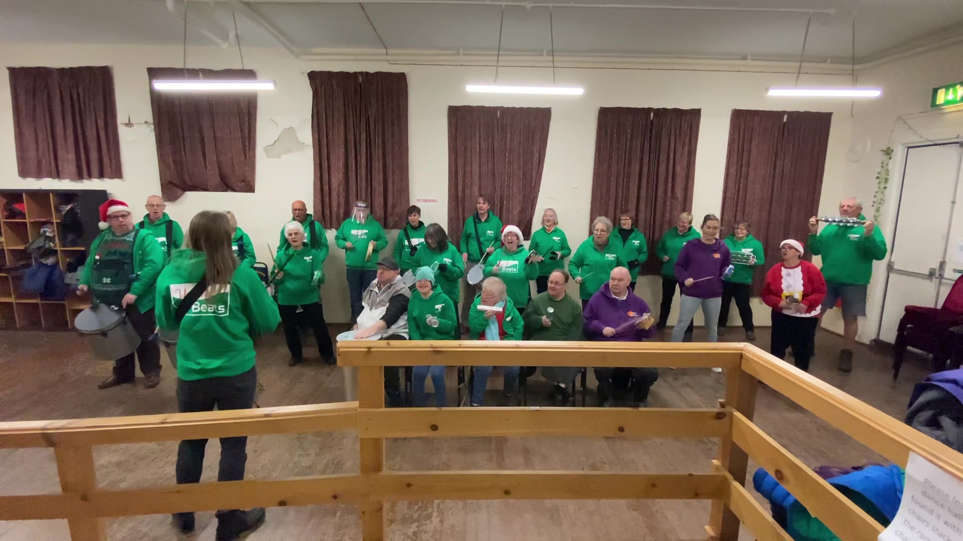 The wonderful Rhythm Stick Drumming group with Katie Mallard at the ...