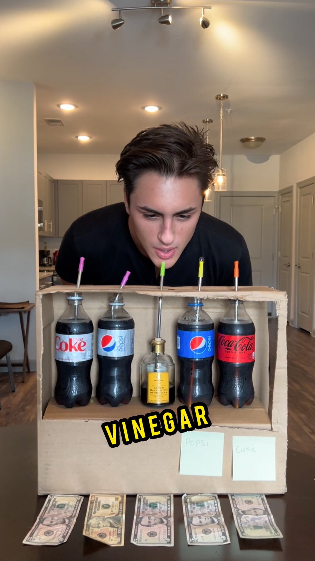 Sister Pranked His Brother With The Soda Challenge Soft Drink