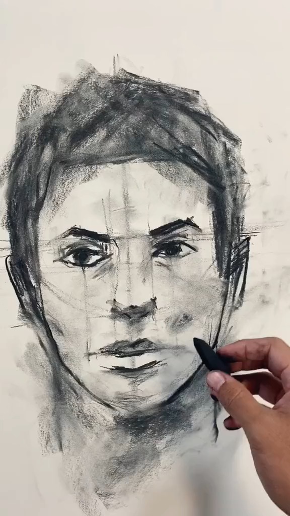 Basic portrait drawing tutorial #drawing #tutorial #sketch #portrait # ...