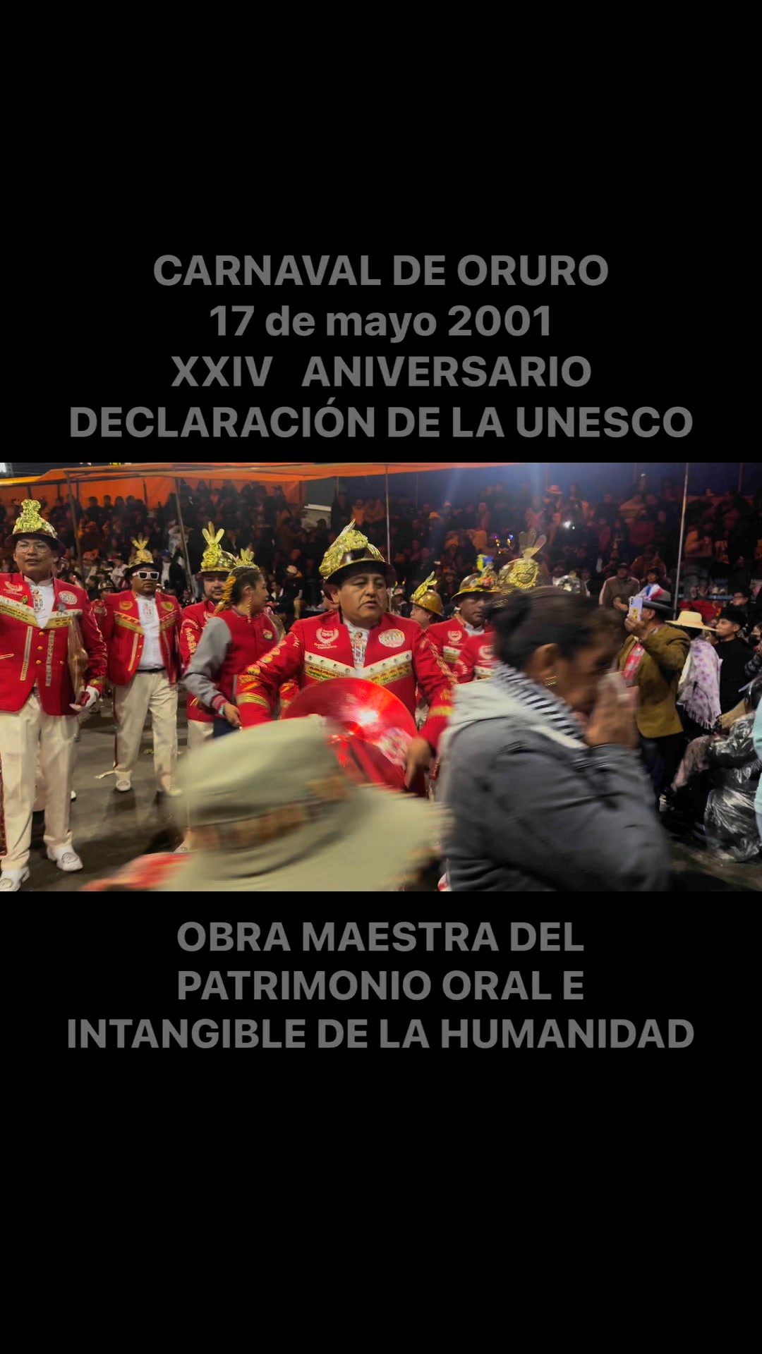 Carnaval de Oruro lo mejor del mundo. En 2001, la Unesco lo declaró ...