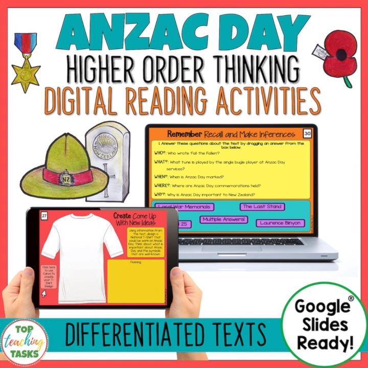 Have you seen our Digital Anzac Activities? Combining social studies ...