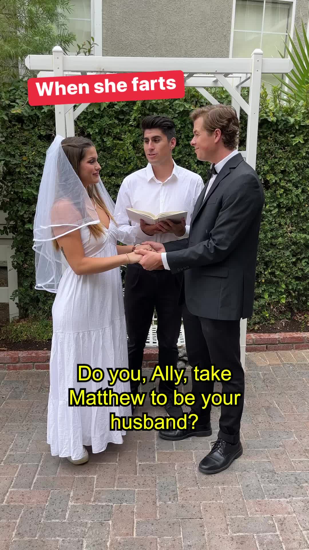 When She Farts Comedy Fart Relationship Wedding Girls Guys Reels