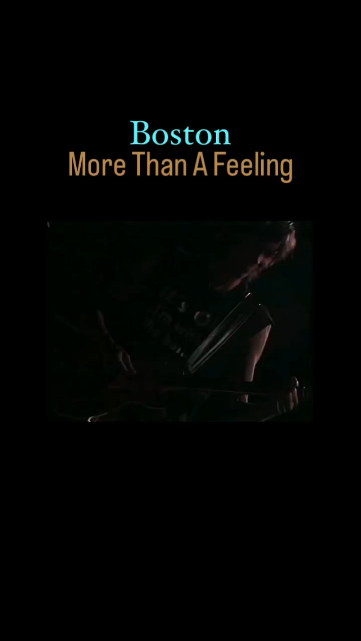 🇺🇸 Boston • More Than A Feeling “Más Que Un Sentimiento” (1976)(version ...