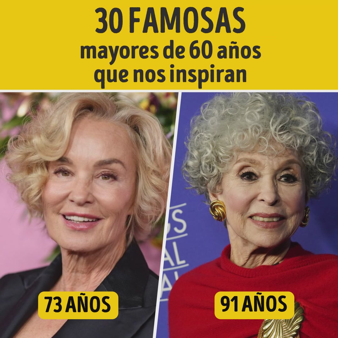 30 Famosas Mayores De 60 Años Que Nos Inspiran 30 Famosas Mayores De 60 Años Que Nos Inspiran