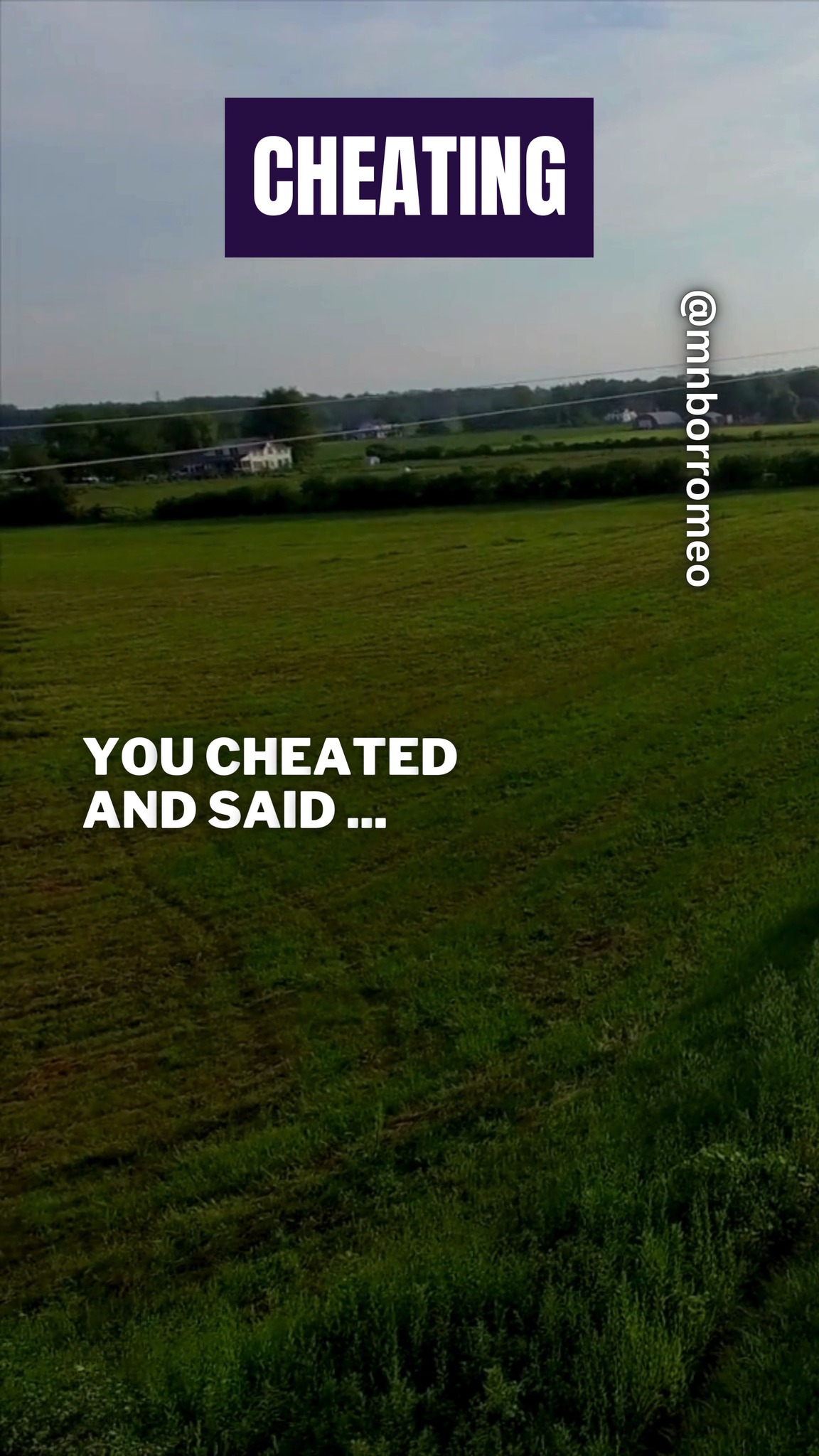 Cheating Which One Really Didnt Mean Anything 💔 … Amzn To