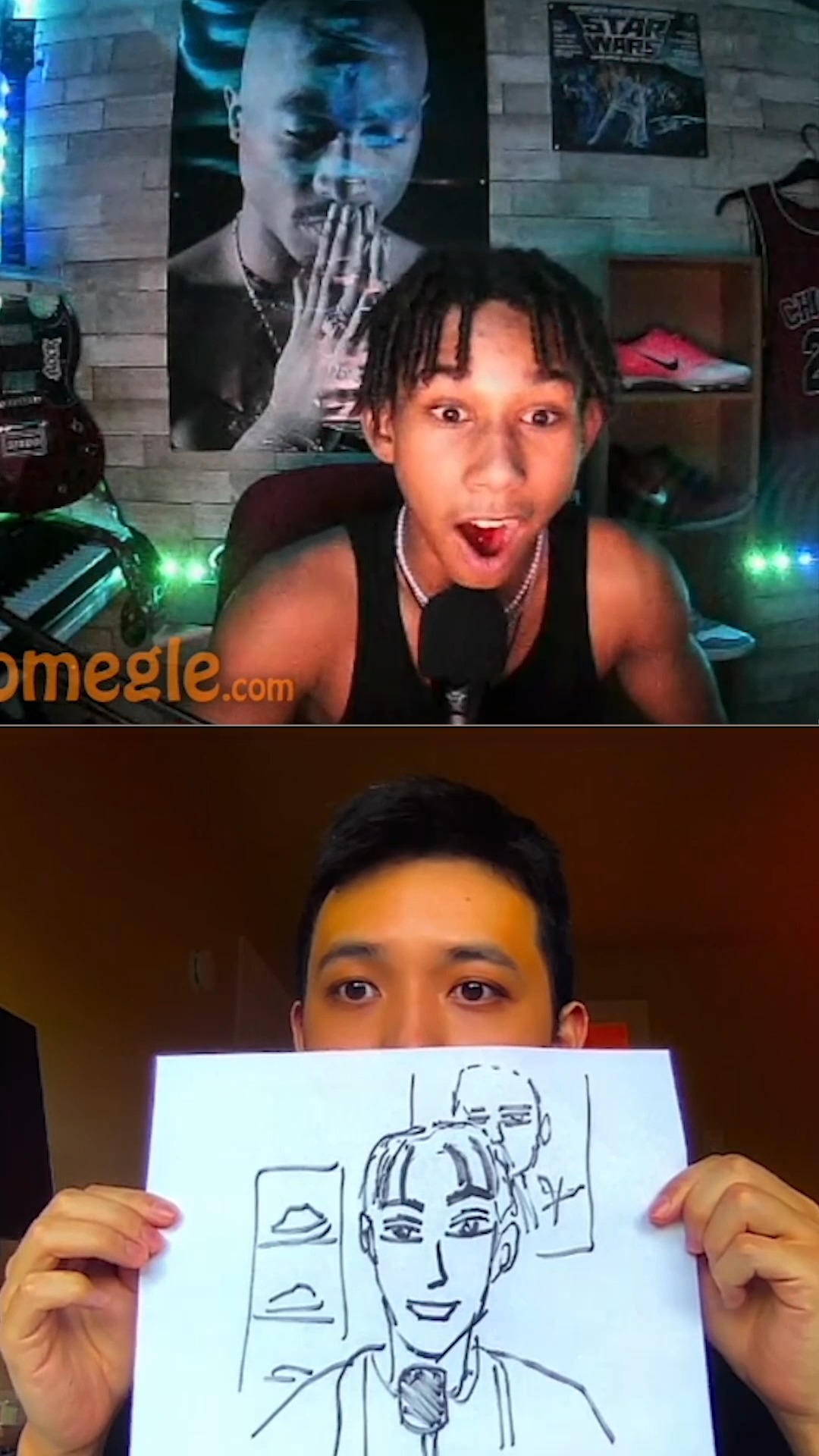 Funny Fake Skipping Prank On Omegle By Rooneyojr