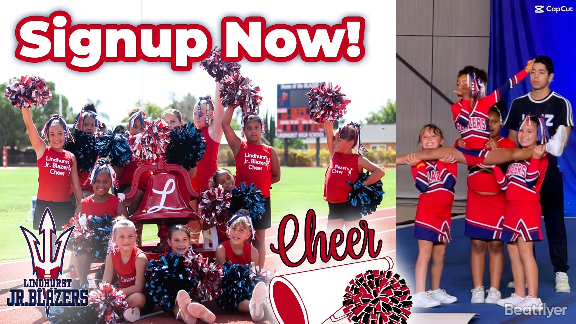 Lindhurst Jr Blazers Football And Cheer 8397
