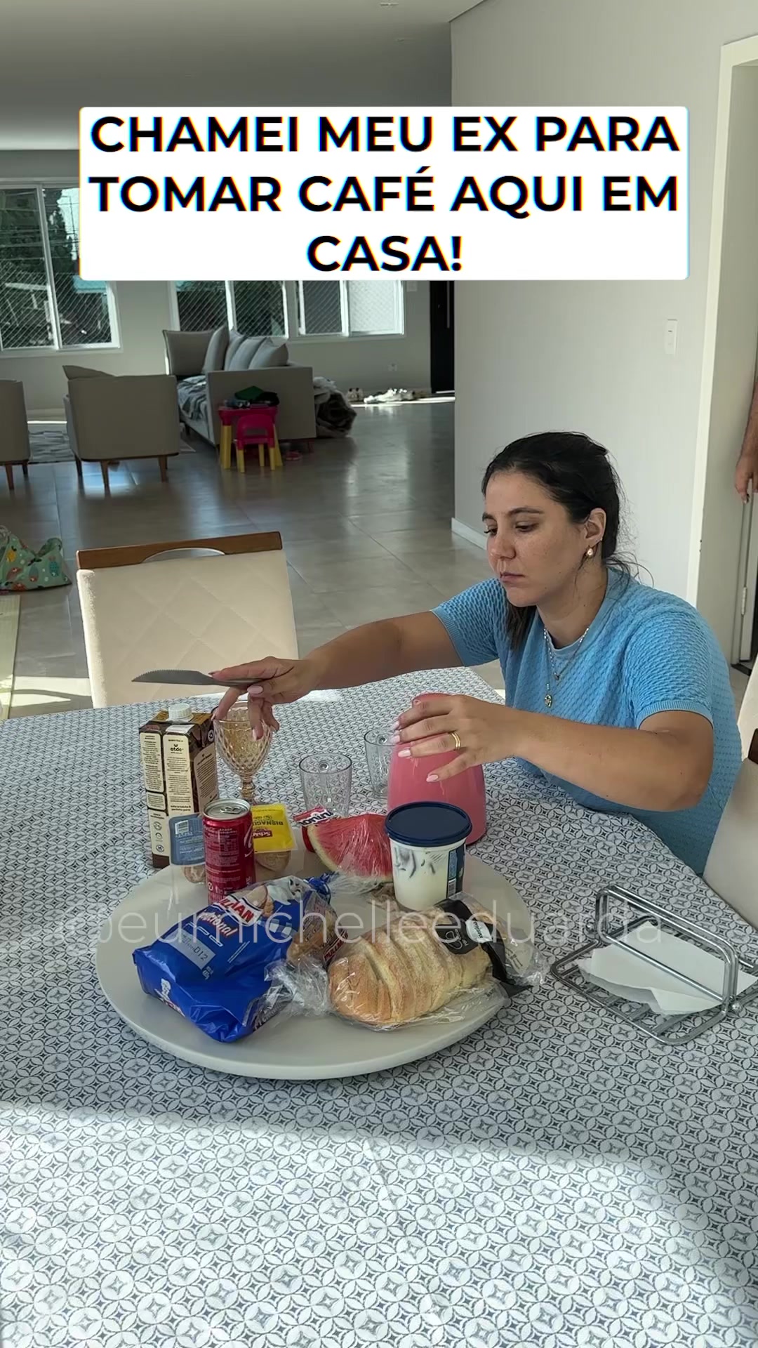 Chamei Meu Ex Para Tomar Café Na Nossa Casa 😂 Eu Sou A Michelle Eu