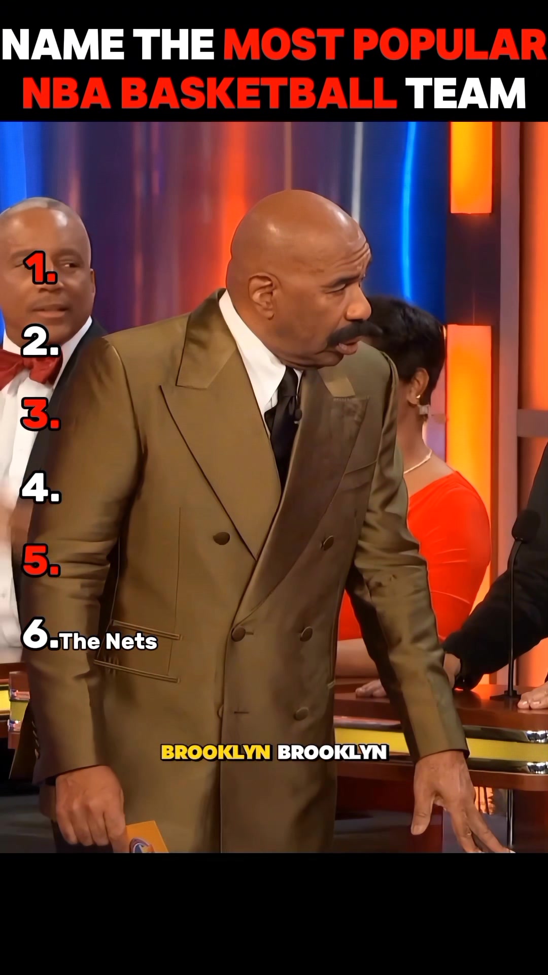 #NBA #basketball #popular #FamilyFeud #steveharvey #quizshow # ...
