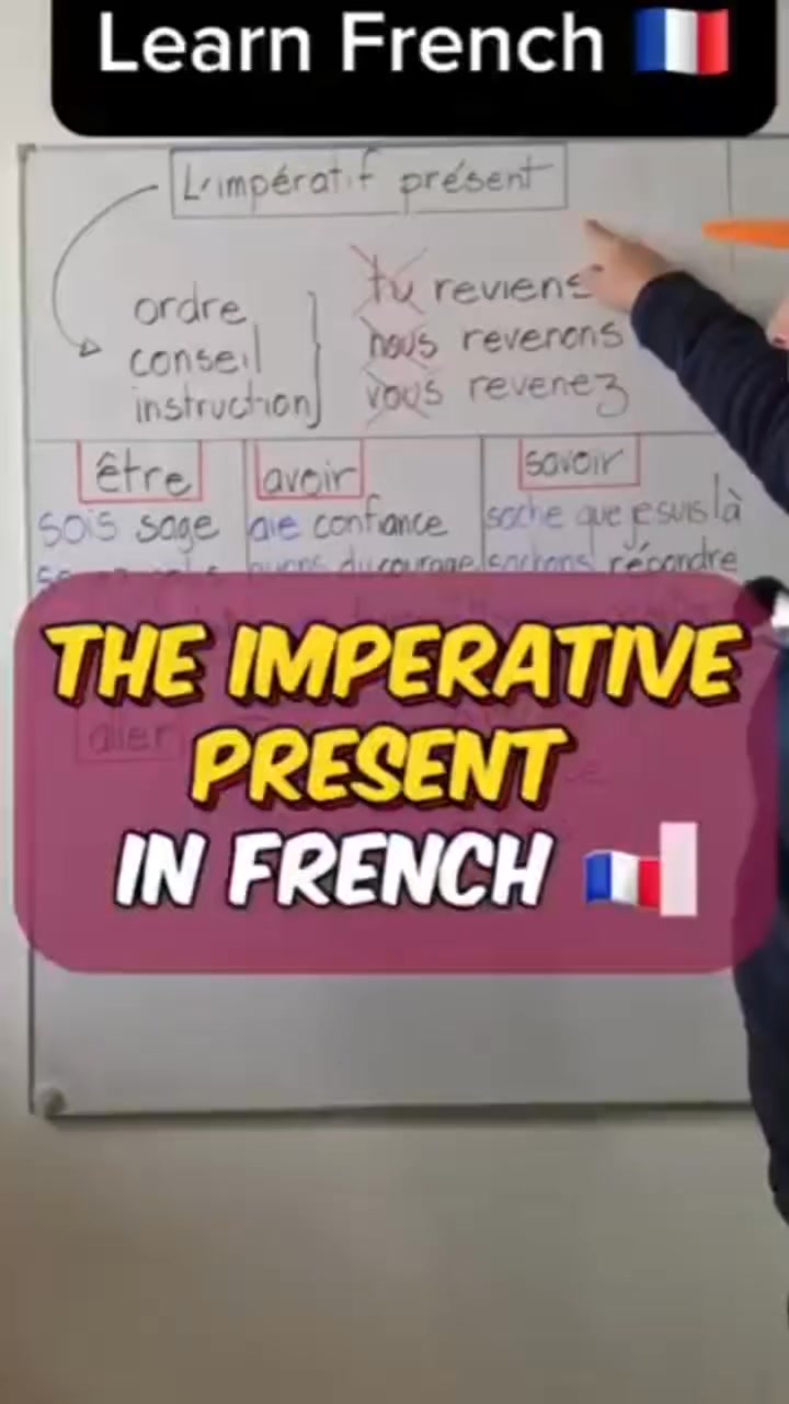 The imperative present in French 🇨🇵🔥 | Learn French with Moh and Alain ...