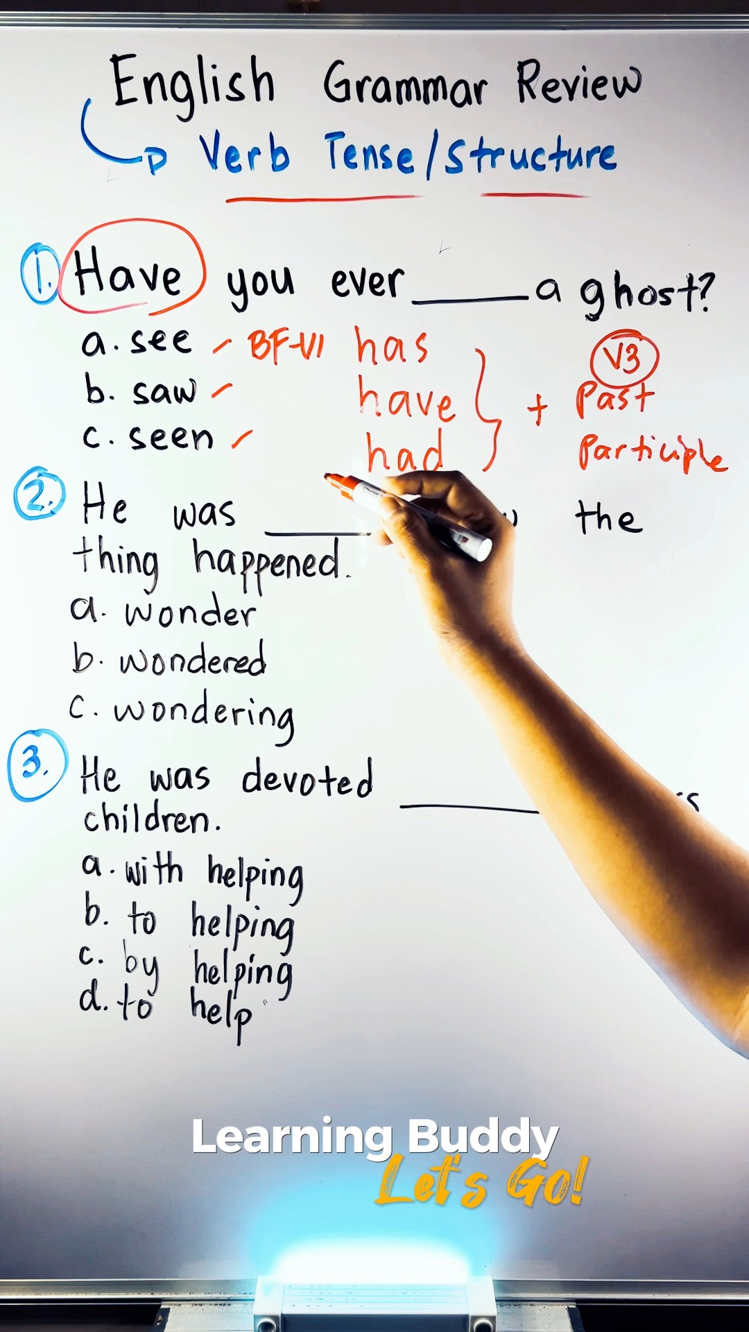 English Grammar: Verb Tenses & Structures #learningbuddy #grammar # ...
