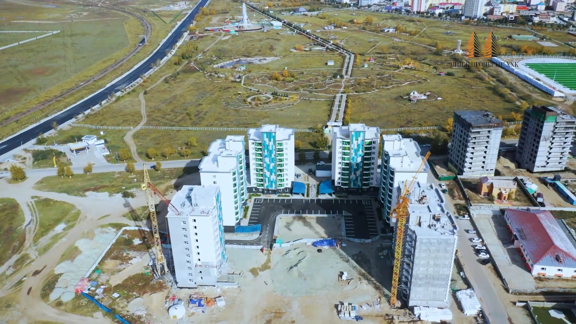 20201007 Парк Таун 2 хотхон 2018 2021 онд баригдаж дуусахаар