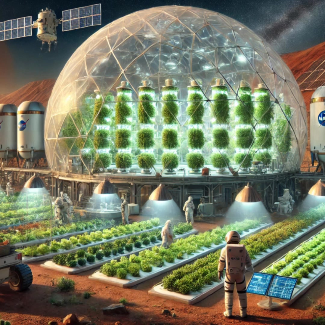 When you think of NASA and agriculture, you might picture astronauts ...