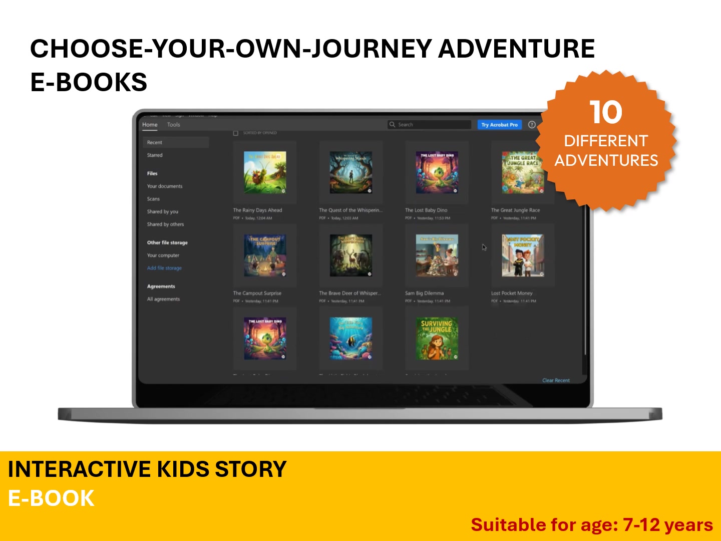 Introducing our Choose Your Own Journey ebook. Suitable for kids to ...