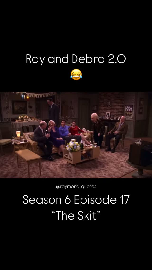 A Sweet Moment 🥰😂 Everybodylovesraymond Raymondquotes Season 6 2980