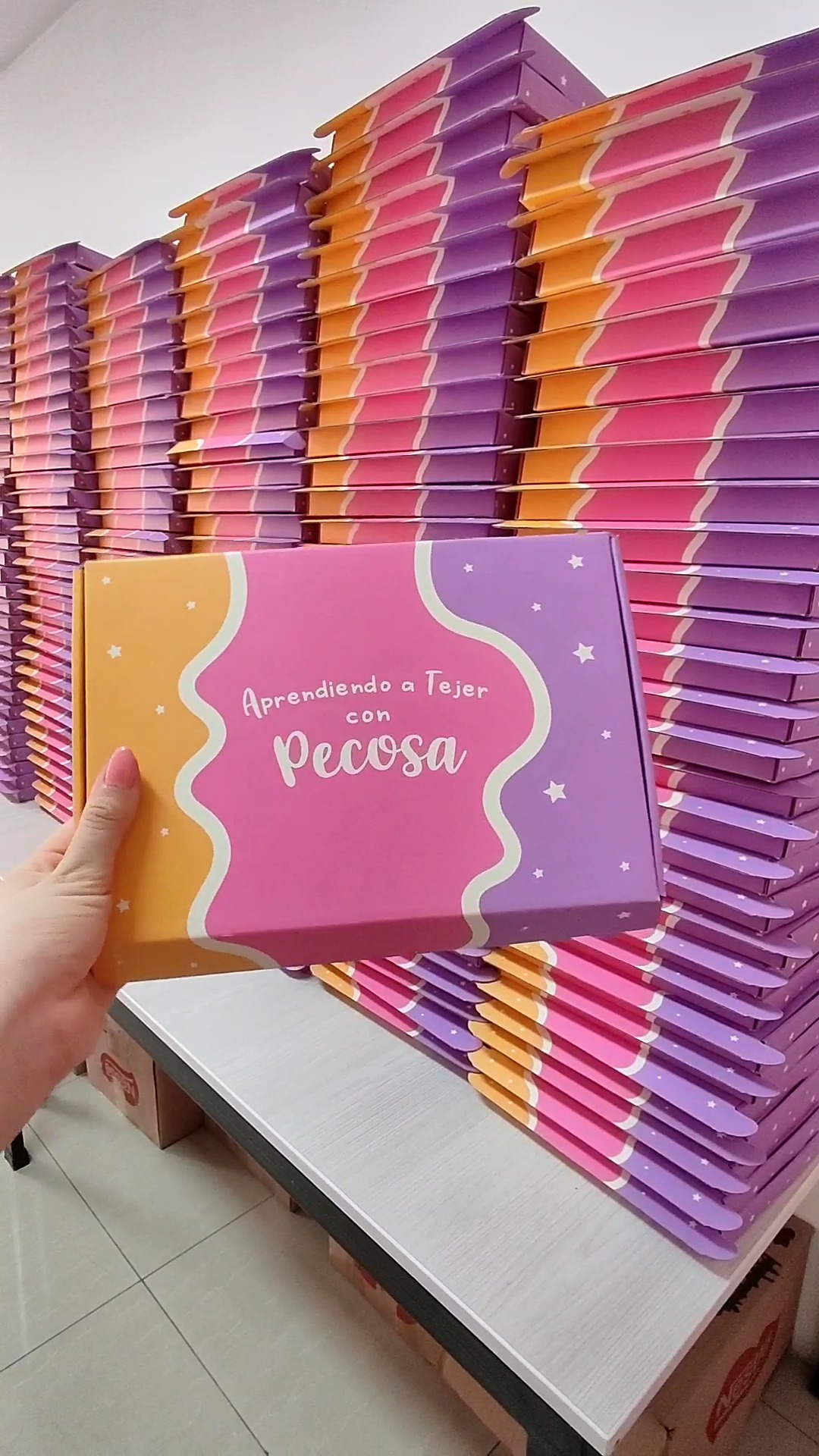 ¡empaque De Nuestro Libro Aprendiendo A Tejer Con Pecosa ¡creemos