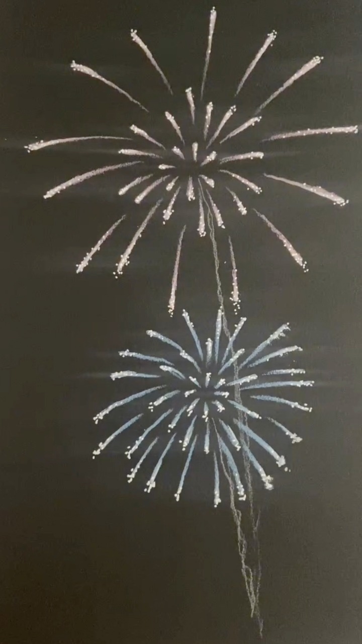 Try this trick to draw fireworks 🎇 Happy Independence Day! # ...