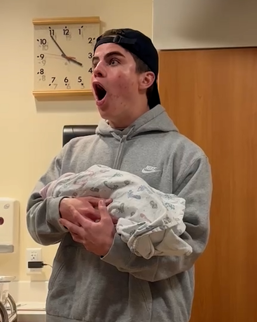 Young Uncle Has The Best Reaction To Finding Out His New Nephew Is Named After Him This Young