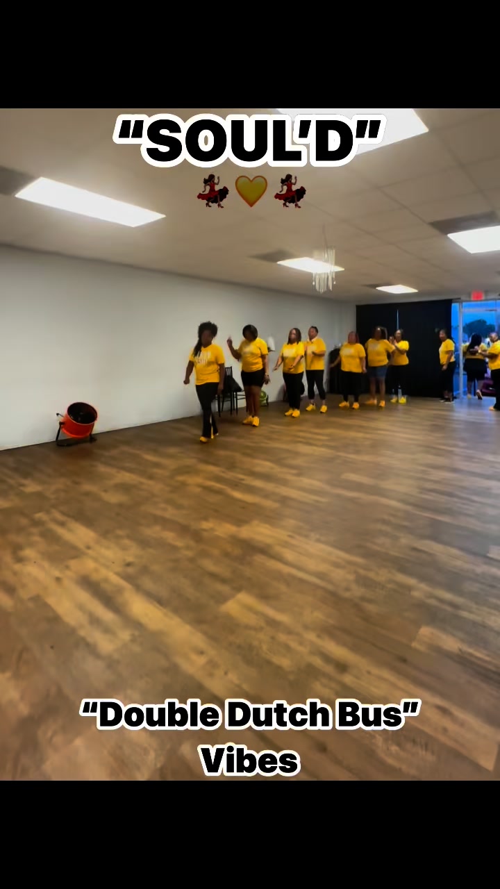 Monday Night “SOUL’D” Vibes Line Dance: “Double Dutch Bus”(🚌 That Bus a ...