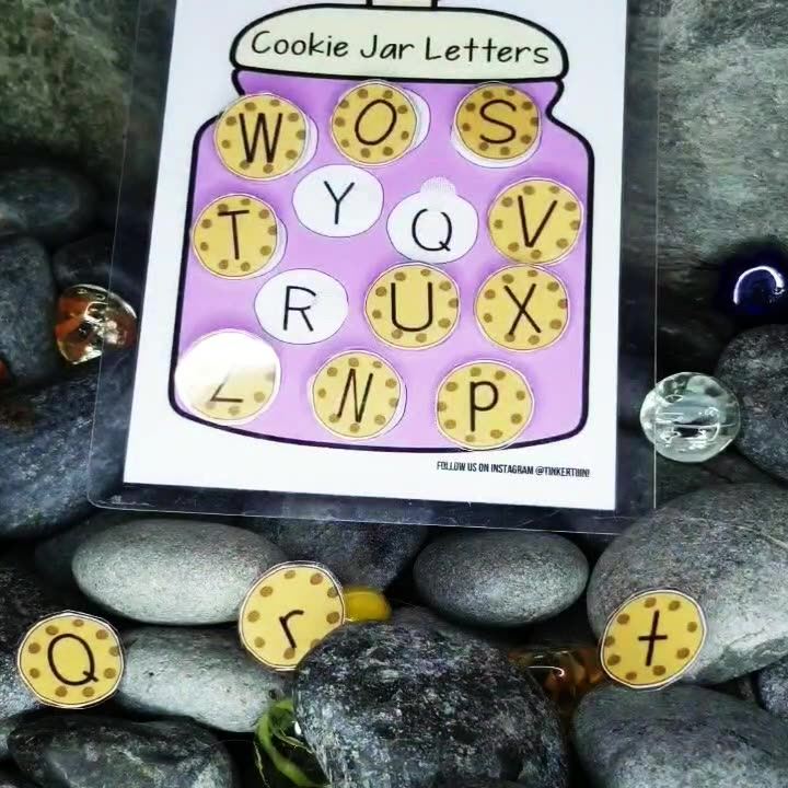 Our first #TinkerProject is this LETTER RECOGNITION COOKIE JAR. It ...